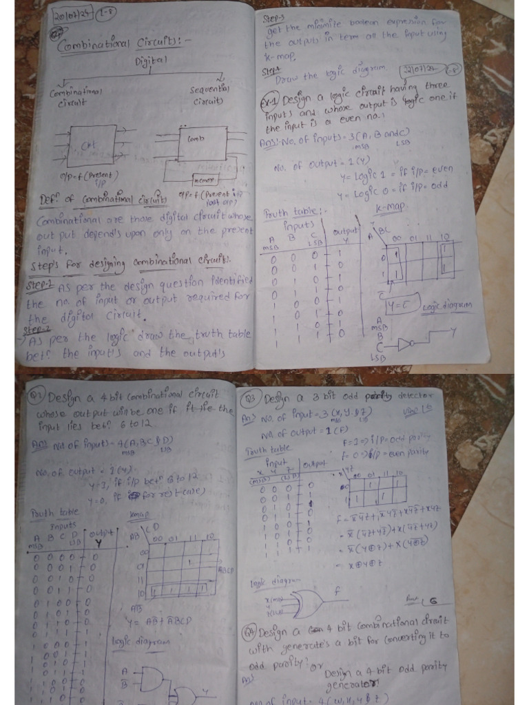 Combinational Circuit (De Modu-3) | PDF