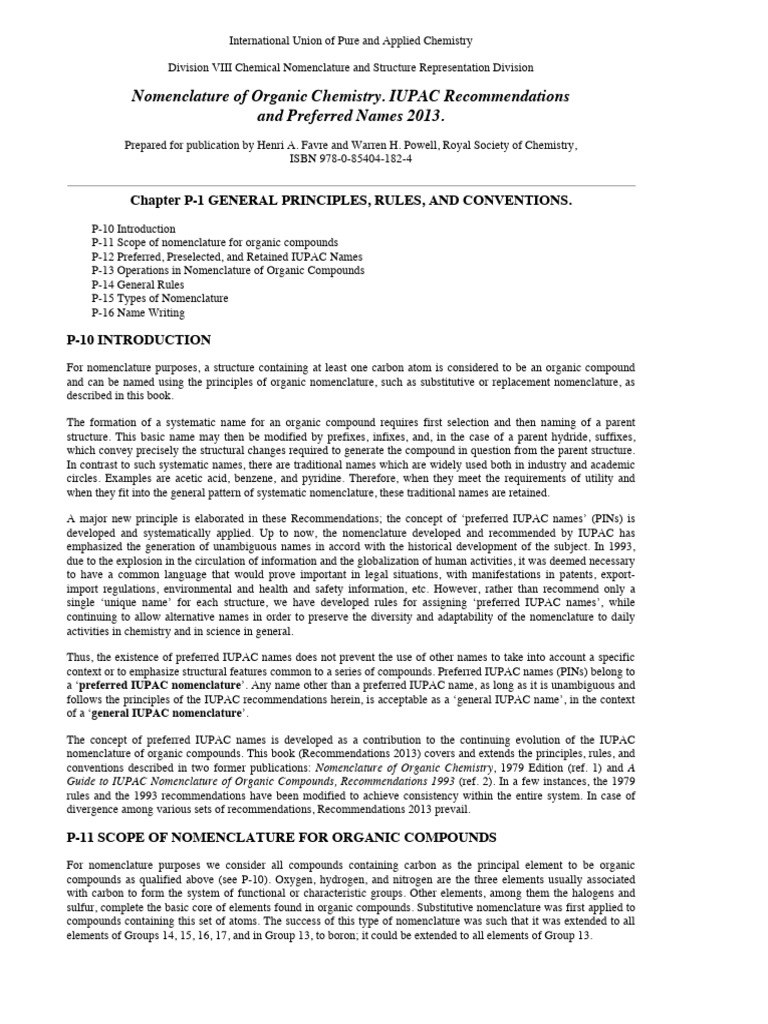 GOC BASICS | PDF | Organic Chemistry | Chemistry