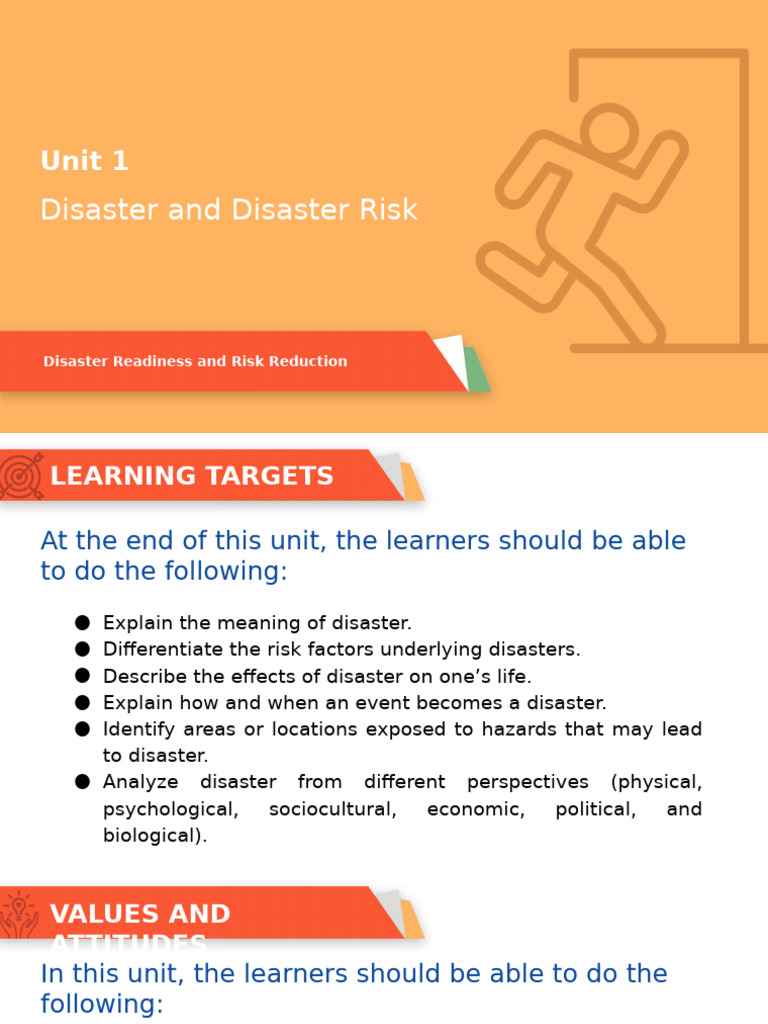 Understanding Disaster Risk and Readiness | PDF | Natural Disasters ...