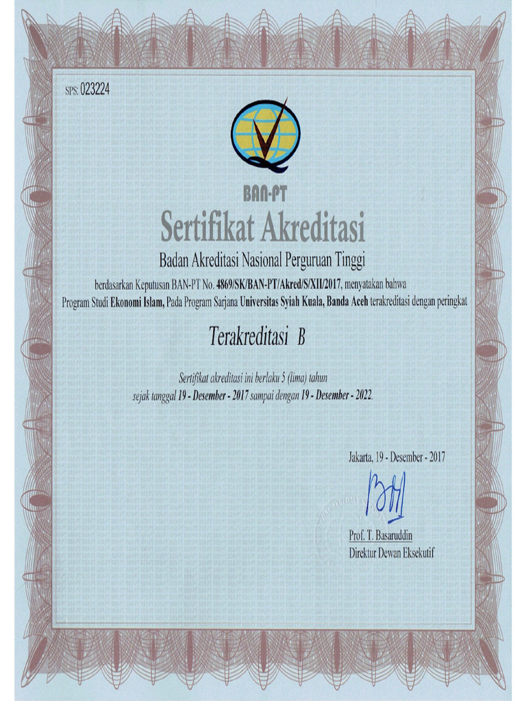 Akreditasi Prodi | PDF