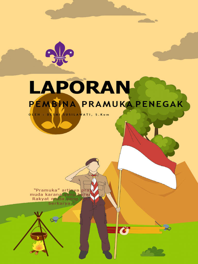 Laporan Ekstra Pramuka Dan SK | PDF