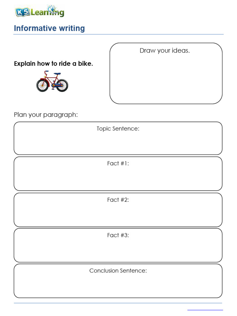 Grade 3 Informative Writing Practice D2e | PDF