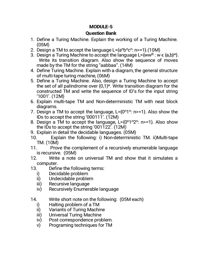 Toc QB M-5 | PDF