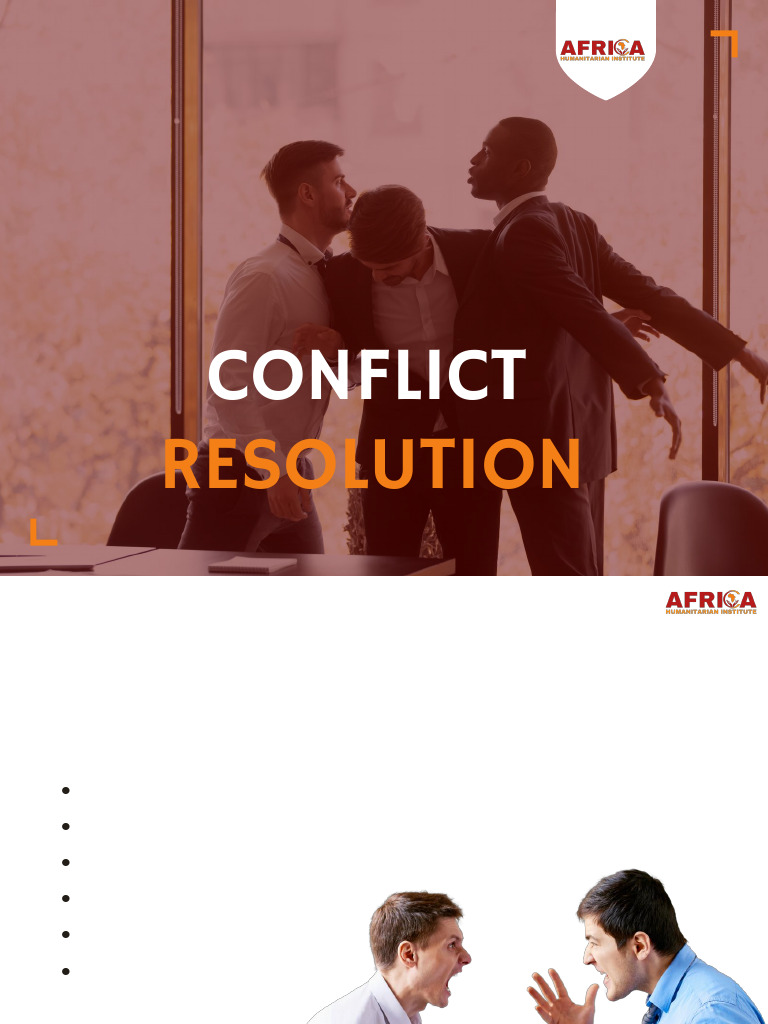 Conflict Resolution | PDF | Conflict Resolution | Negotiation