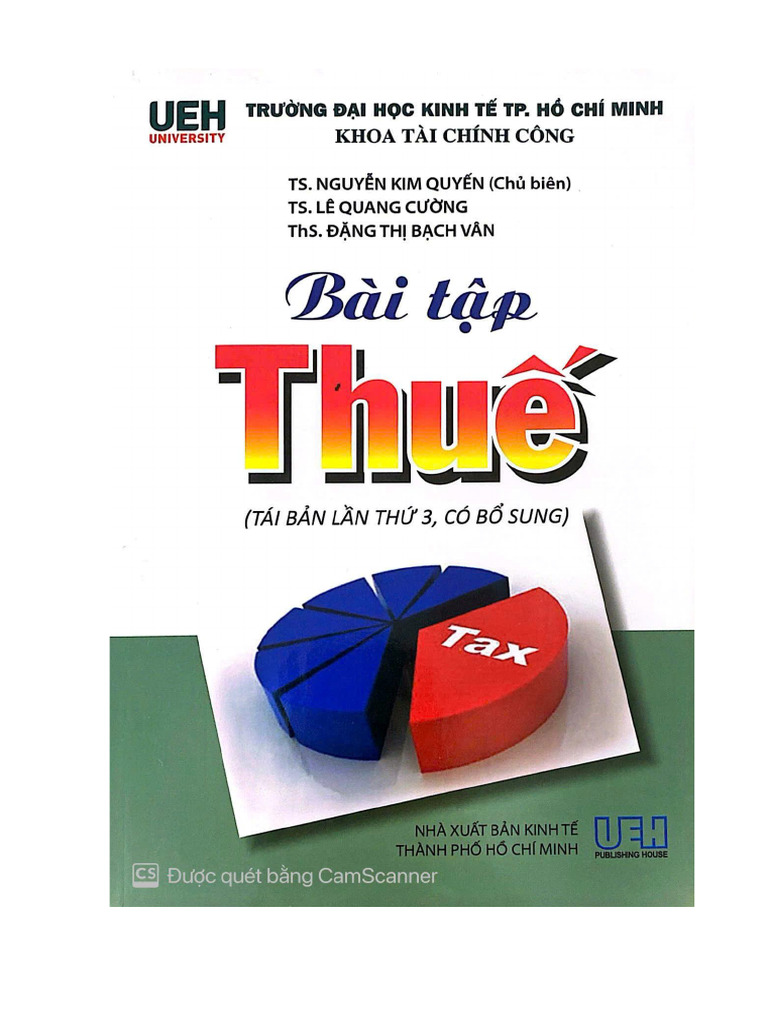 bài tập thuế ueh | PDF