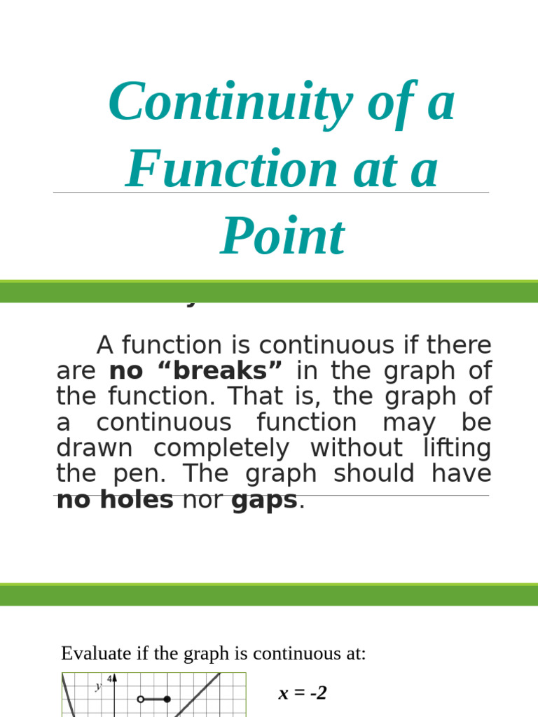 Continuity of A Function | PDF | Mathematical Analysis | Mathematical Relations