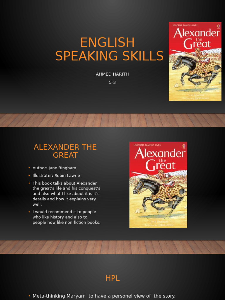 English Speaking Skills | PDF