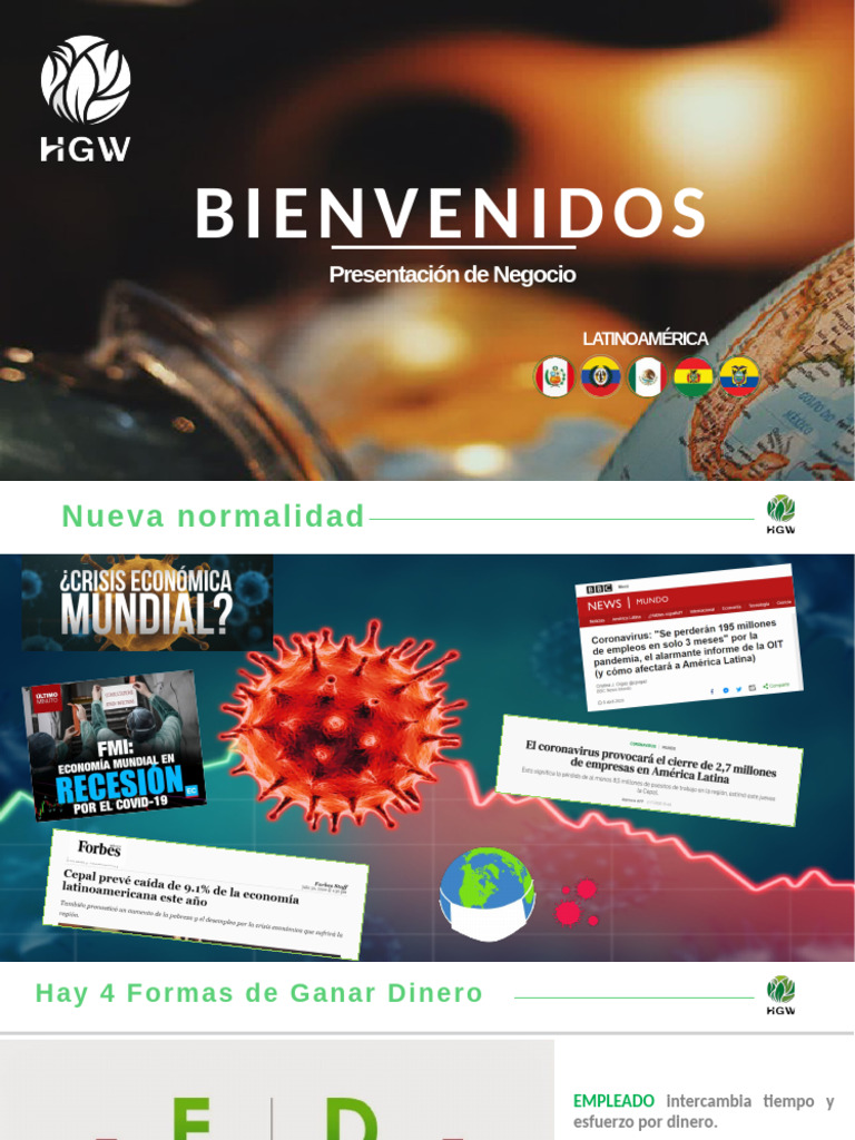 Presentación HGW Bolivia | PDF | Economias | Business