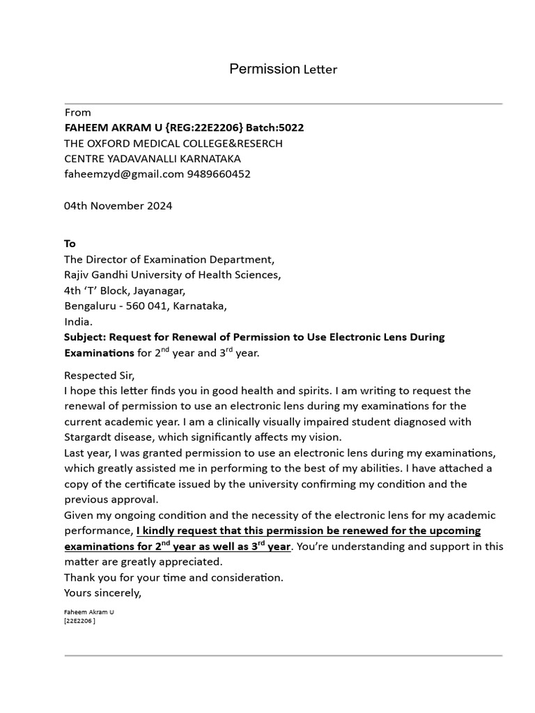 Permission Letter4 | PDF