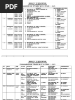 Duty Rota Term 1 2025 | PDF