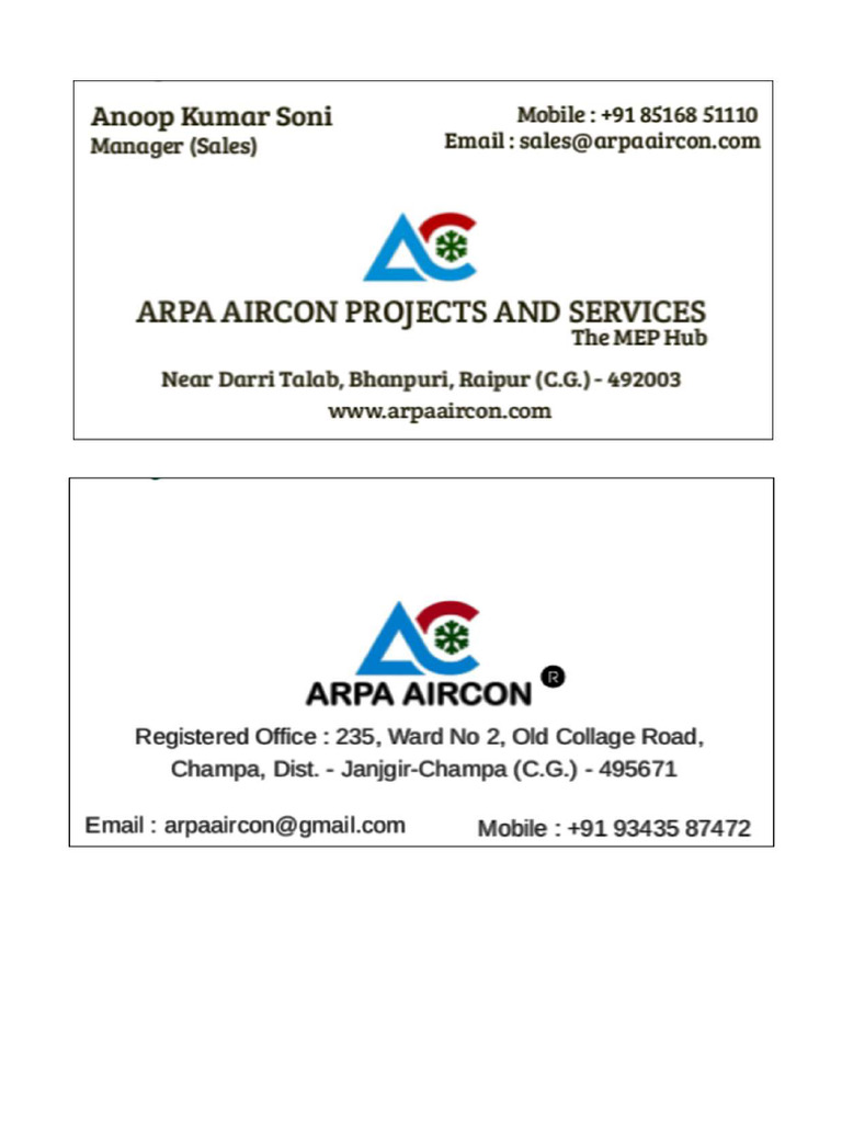 Visiting Card_ | PDF