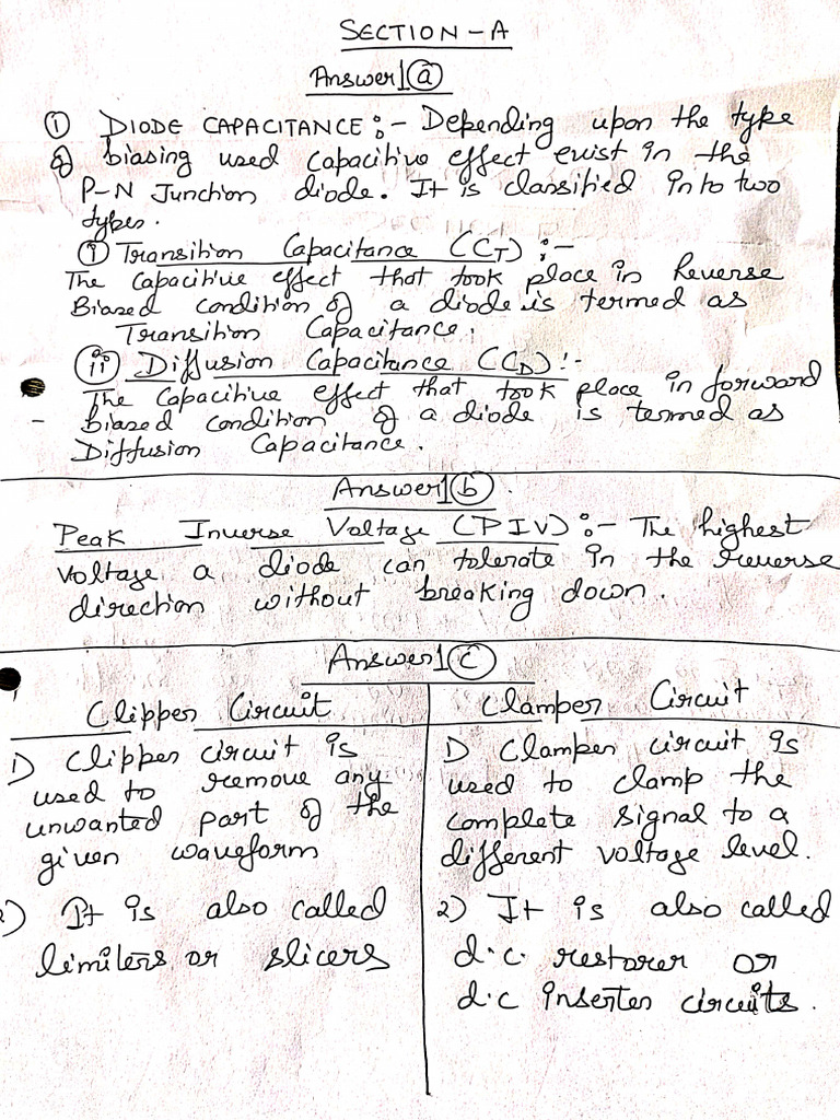 BOE 309 model paper solution | PDF