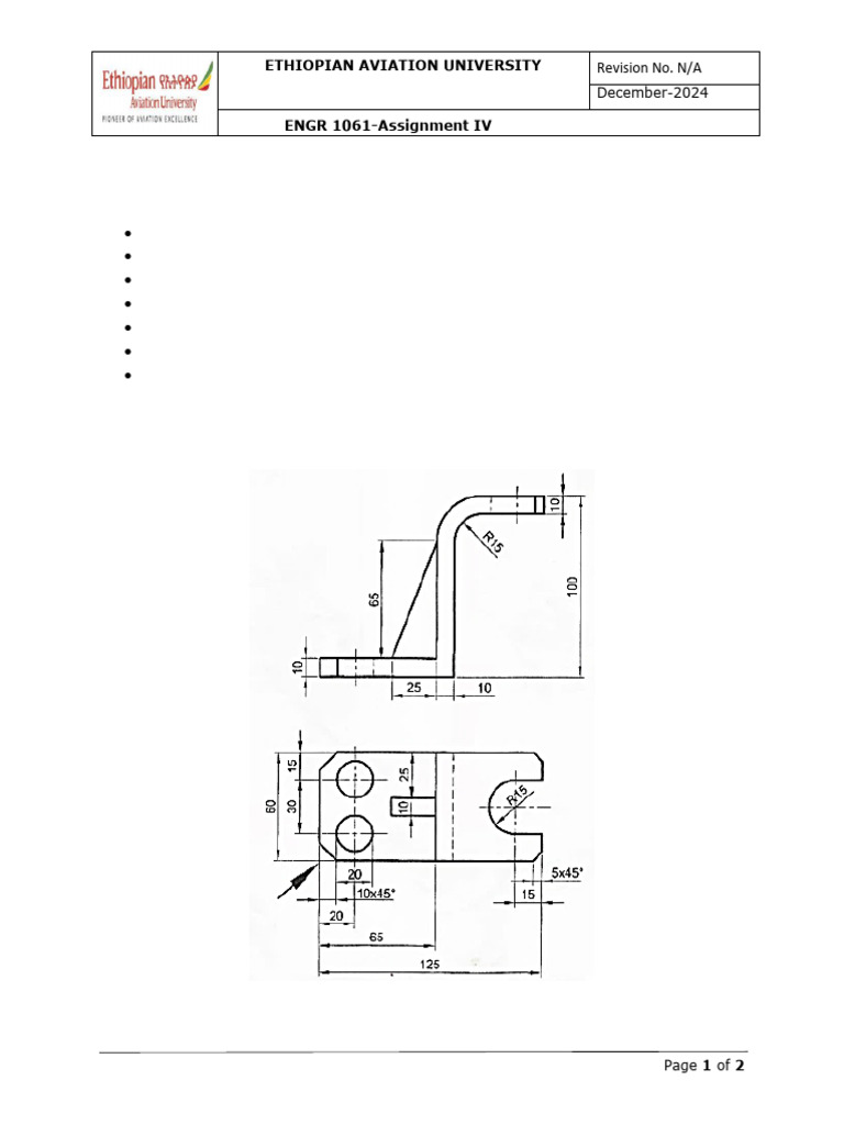 ENGR1061 Assignment IV | PDF