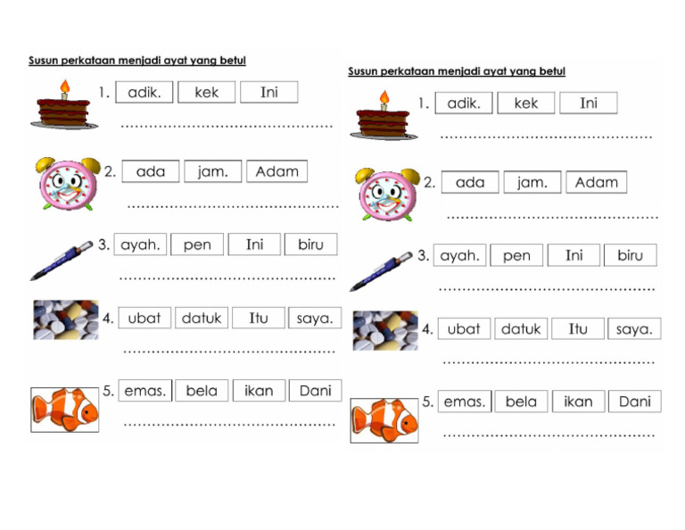 Latihan Ayat 3 | PDF