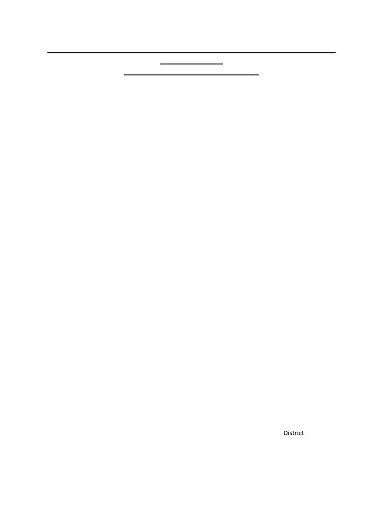 POHA Weekly Report of District Buner | PDF