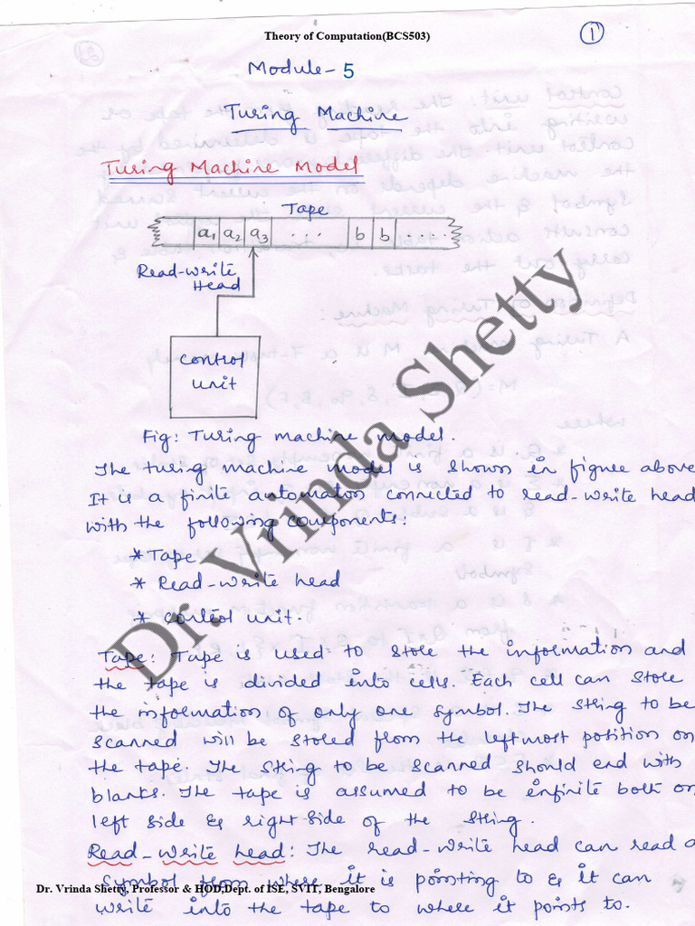 TOC m5 | PDF | Theory Of Computation | Theoretical Computer Science