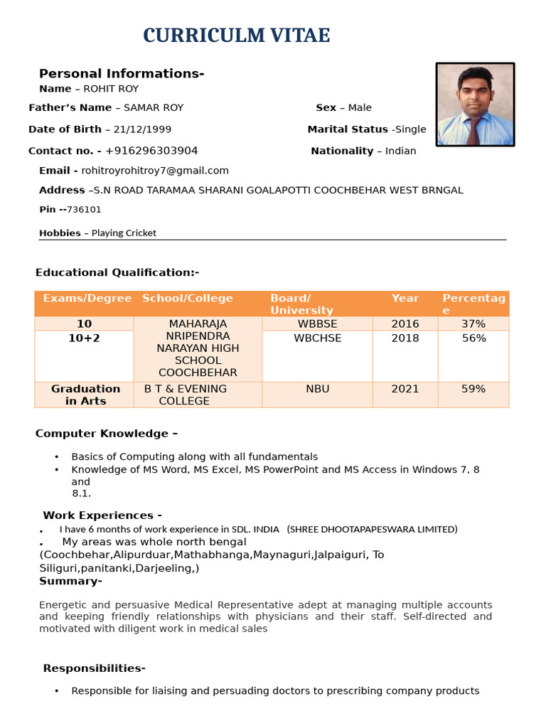Rohit Roy Cv_065942 UPDATED | PDF