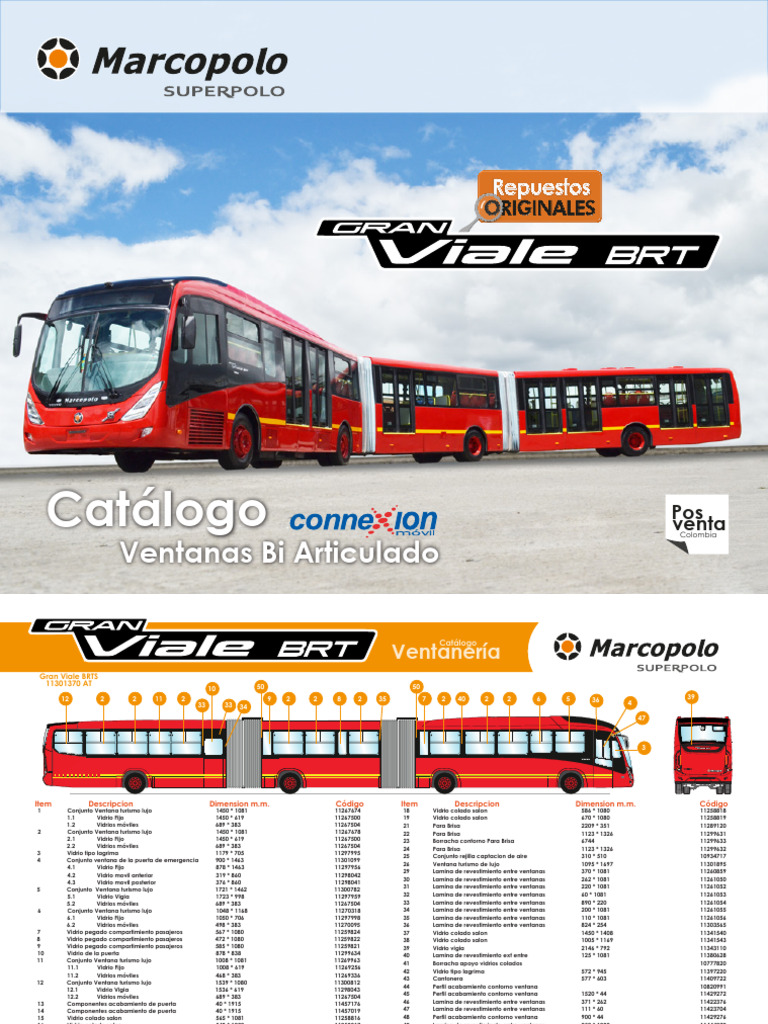 GranViale Biarticulado BRTS Ventaneria V20Mayo | PDF