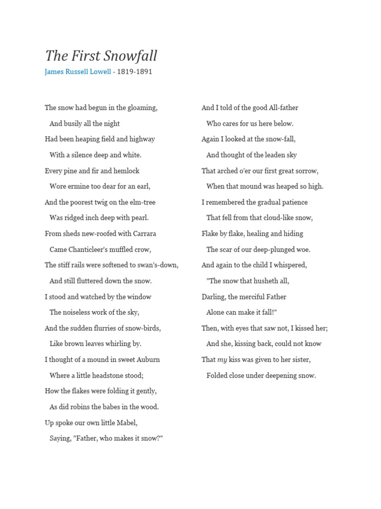 Poems of The Fireside Poets | PDF