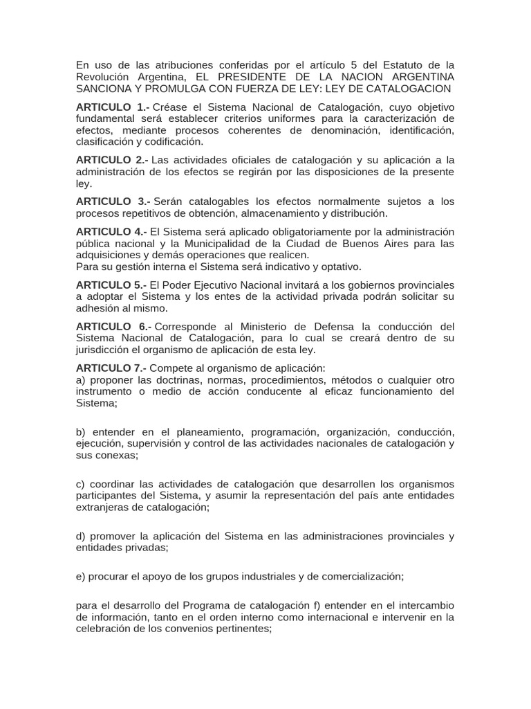 Ley 19900 Año 72 | PDF | Argentina | Gobierno