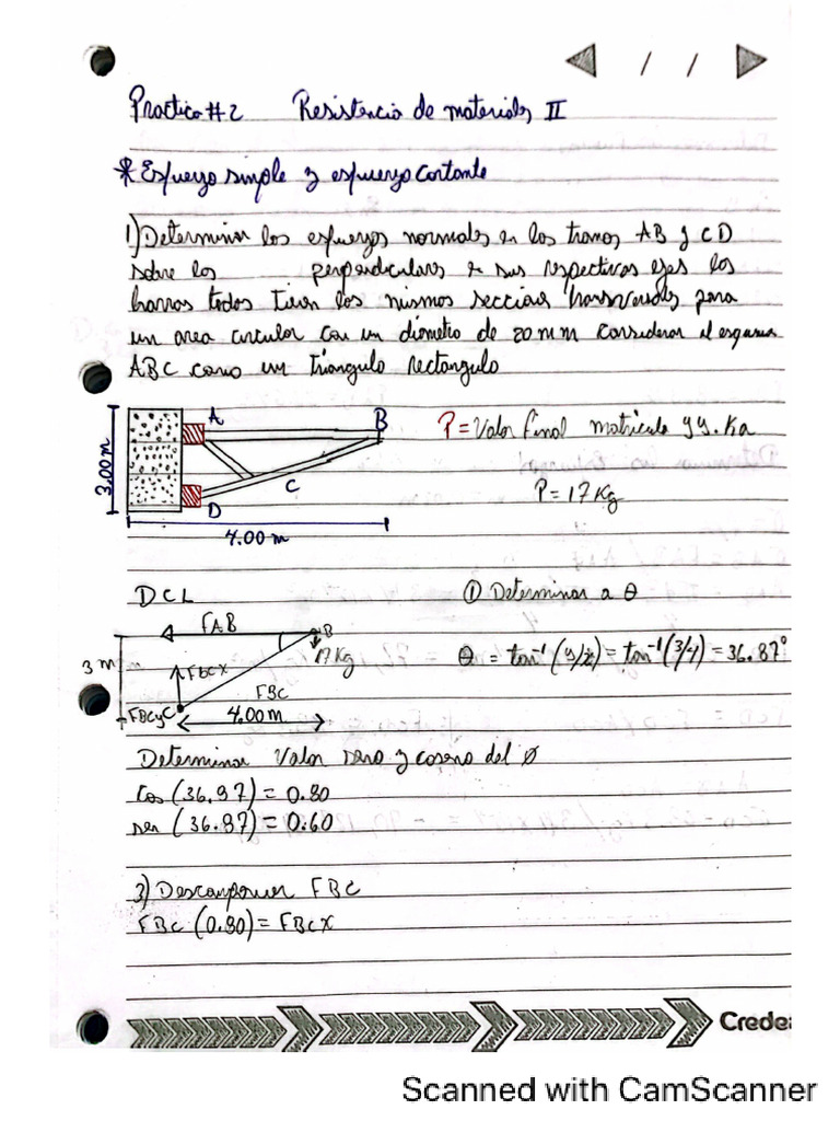 Práctica 2 de Resistencia | PDF