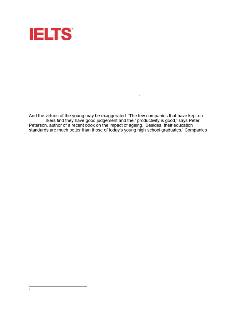 Academic Reading Sample Task Multiple Choice More Than One Answer Task | PDF | Salary | Multiple ...