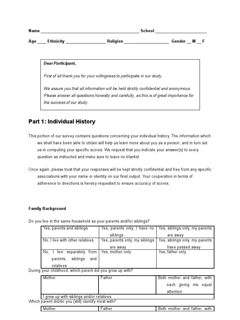 Comm2 Survey Questionnaire | PDF | Sexual Intercourse | Rape