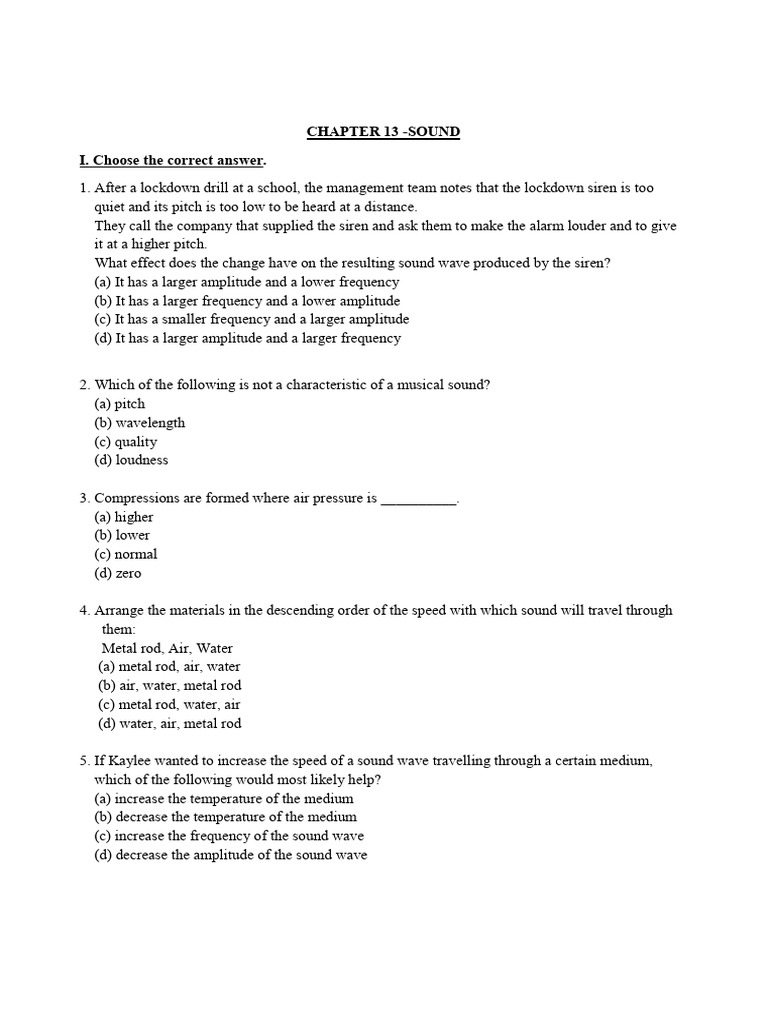 Assignment Sound 2024 25 241110 181821 | PDF | Sound | Frequency