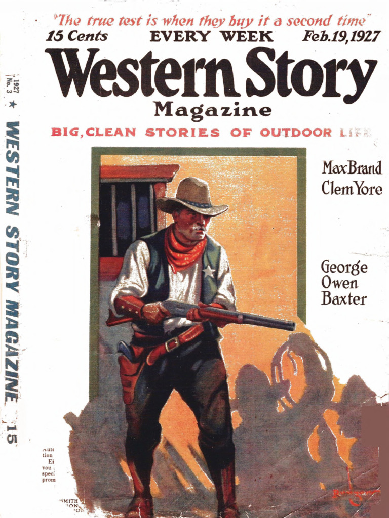 Western Story Magazine - 19 February 1927 | PDF | Agriculture