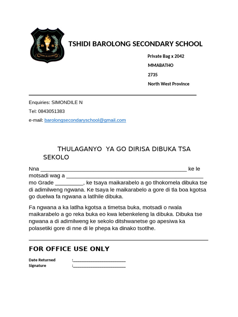 Book Clearance Form for Students | PDF