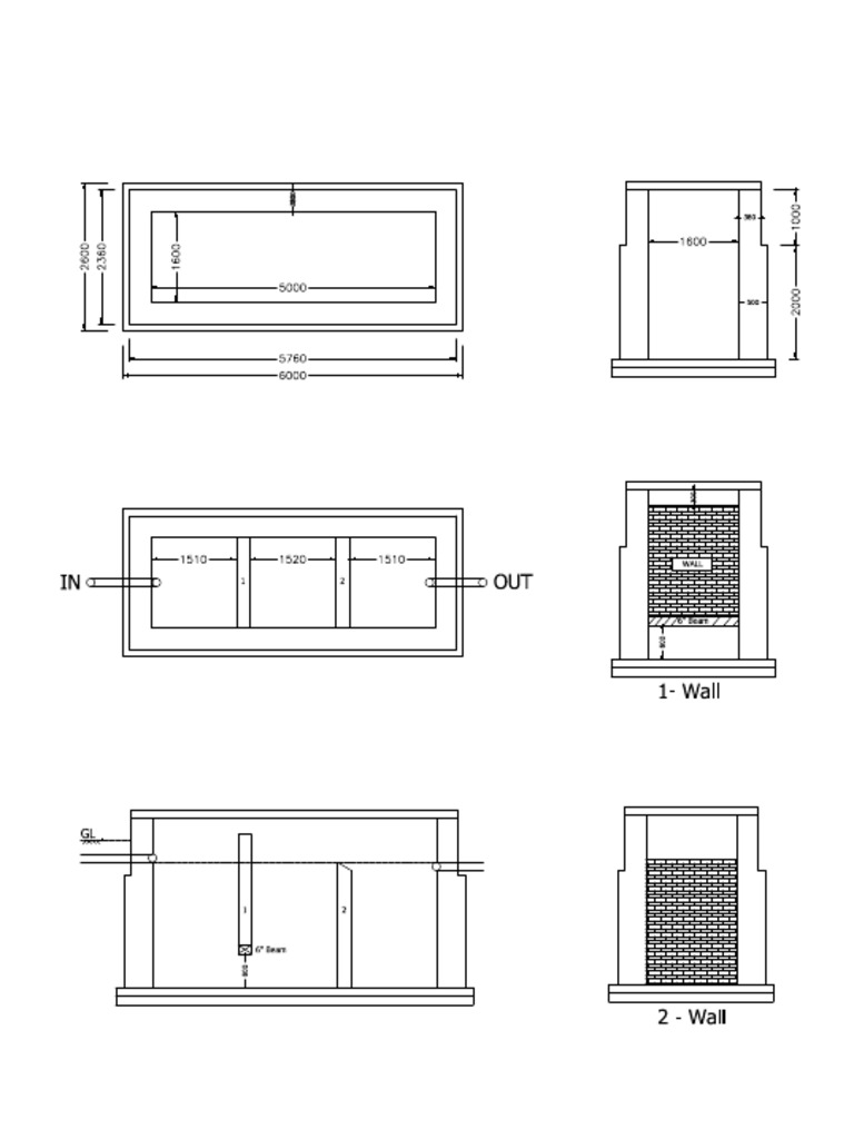50 User DHH Septic Tank 3 | PDF