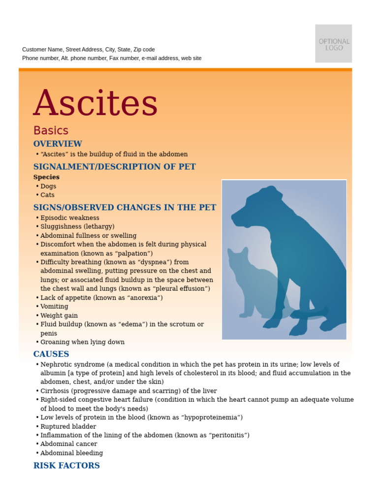 Ascites Pdf Edema Heart Failure