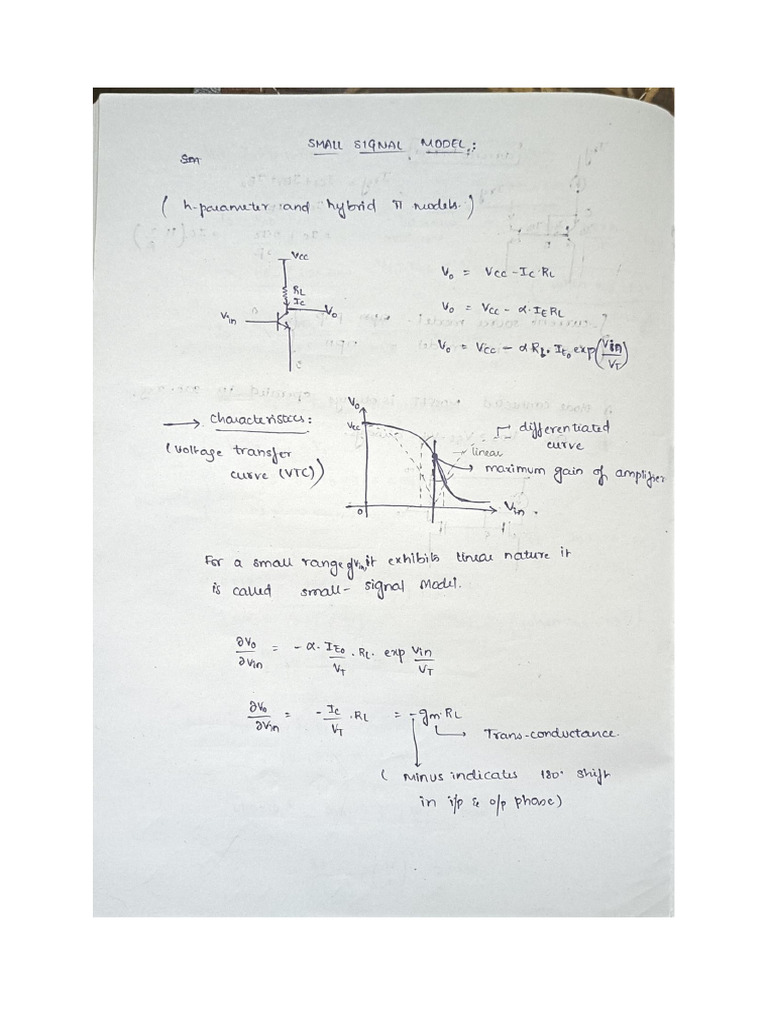 EC Notes Sec A | PDF