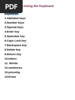MS Word Project-1 | PDF | Microsoft Word | Page Layout