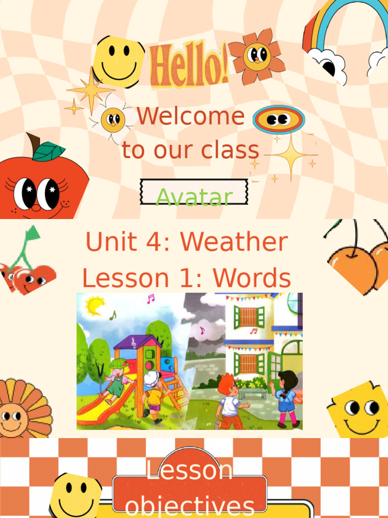 MLF 3 - Unit 4- Lesson 1 | PDF