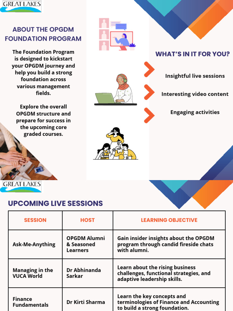 OPGDM Foundation Program Brochure | PDF | Learning | Cognition