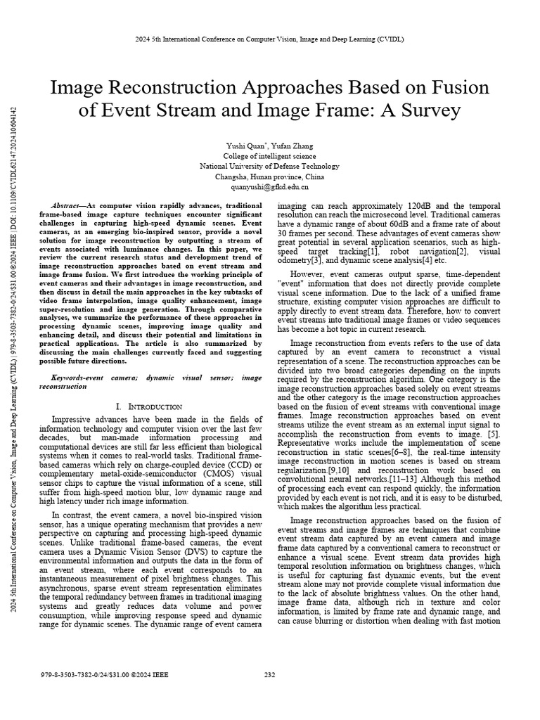 Image_Reconstruction_Approaches_Based_on_Fusion_of_Event_Stream_and_Image_Frame_A_Survey | PDF ...
