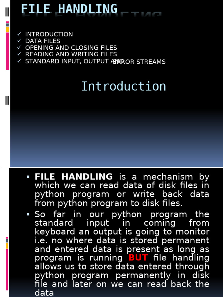 13566_253_125_FILE_HANDLING_M3 | PDF | Computer File | Operating System Technology