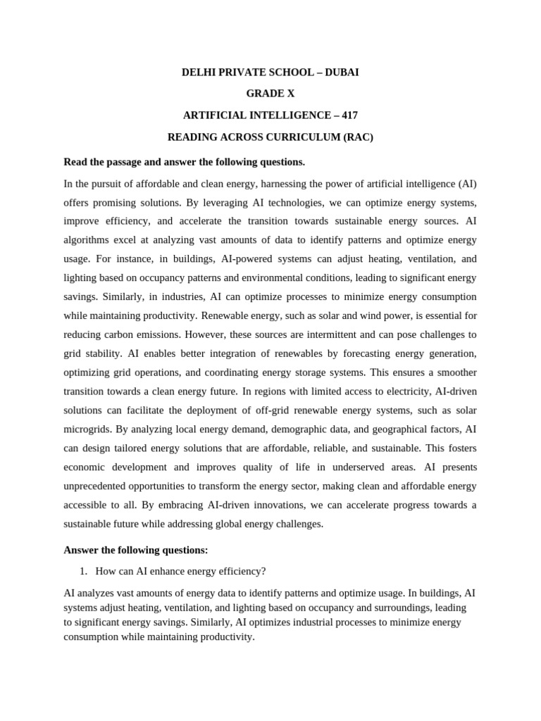 RAC 2 | PDF | Sustainable Energy | Renewable Energy