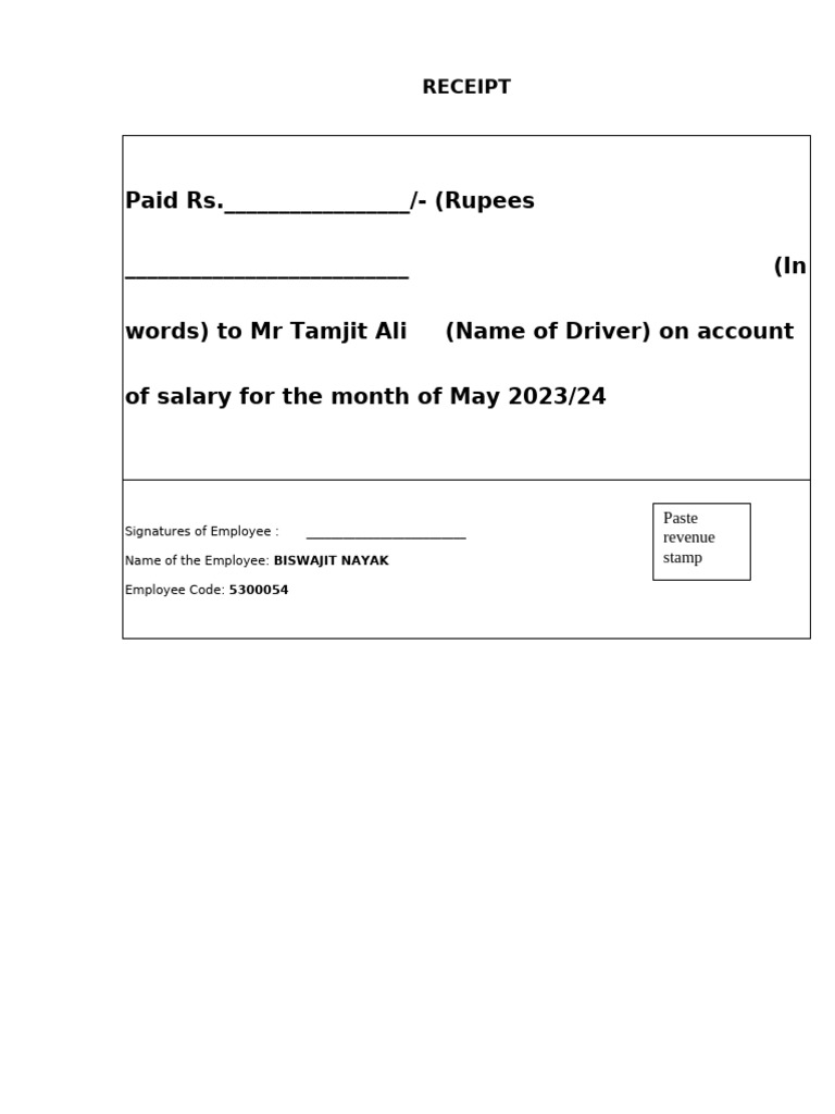 Driver Allowance | PDF