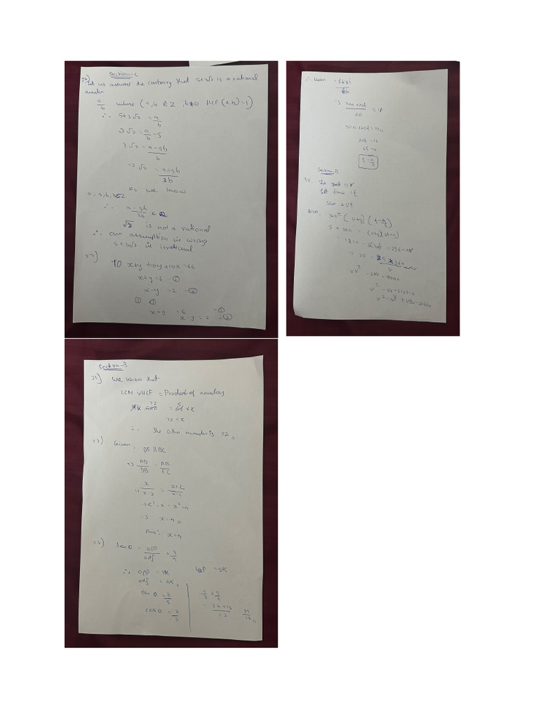 Maths 2 | PDF