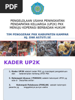 Tujuan dan Pengelolaan UP2K-PKK | PDF | Bisnis