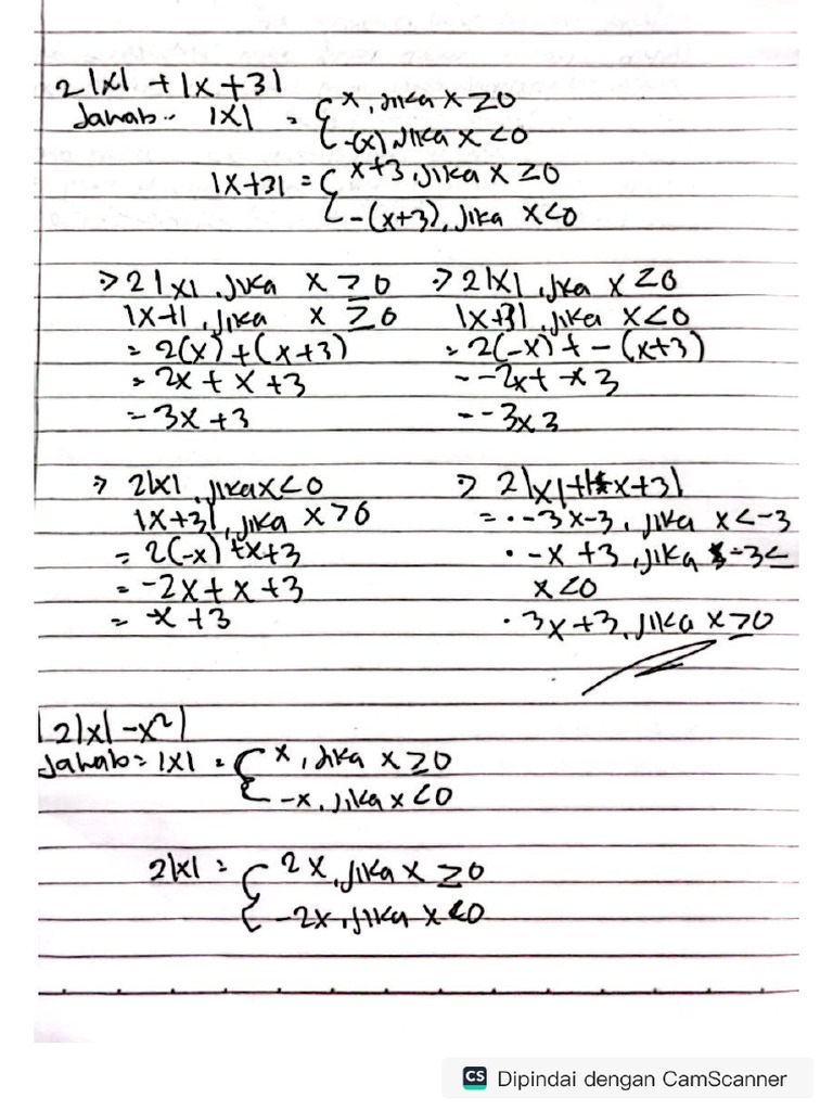 Kalkulus Tgs 2 | PDF