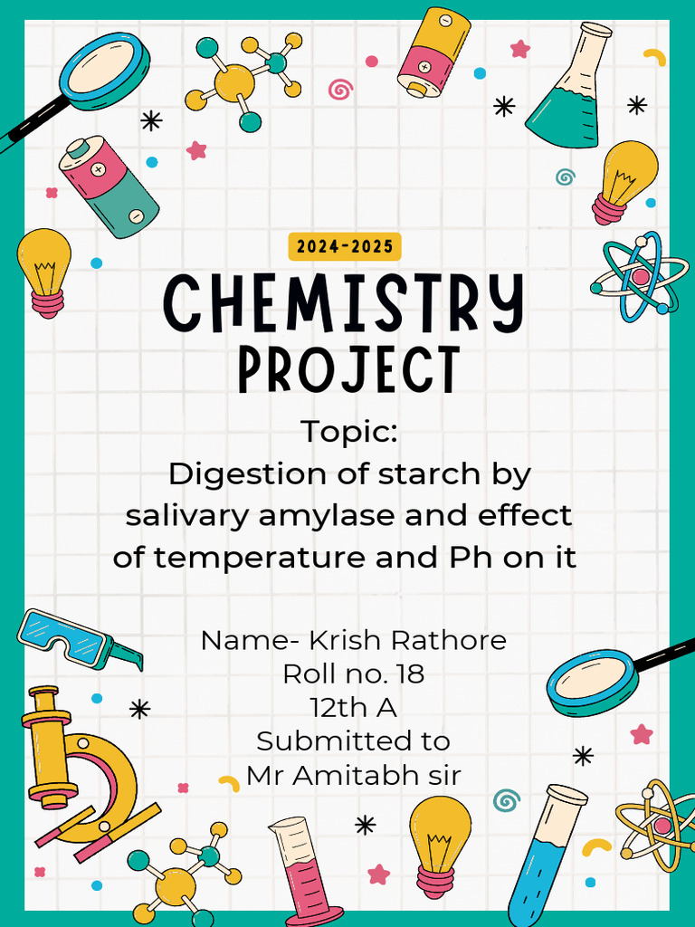 Chemistry Cover Page | PDF