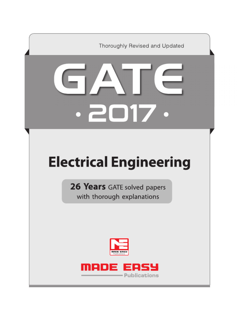 EE-GATE Book - 2017 | PDF