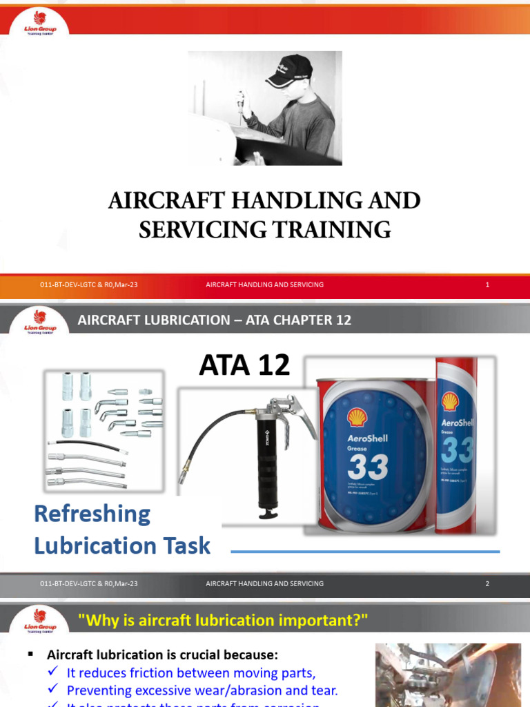 Aircraft Lubrication Guide and Procedures | PDF | Lubricant | Bearing ...