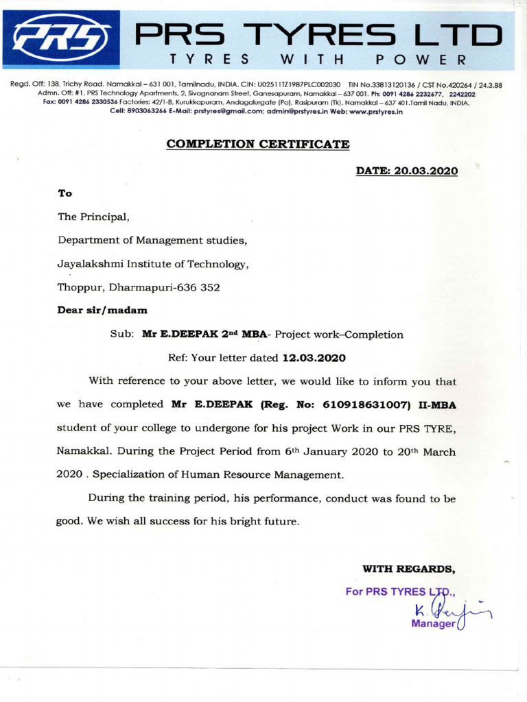 Certificate | PDF