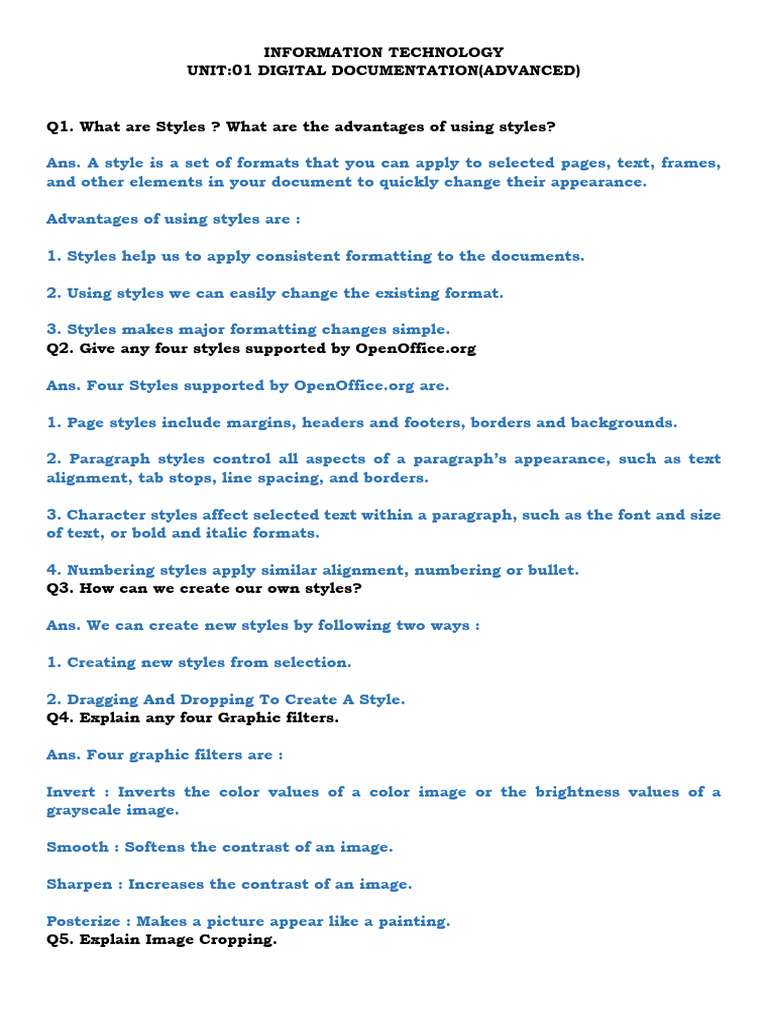 0 - Information Technology Class 10 Preboard Solution | PDF | Computer ...