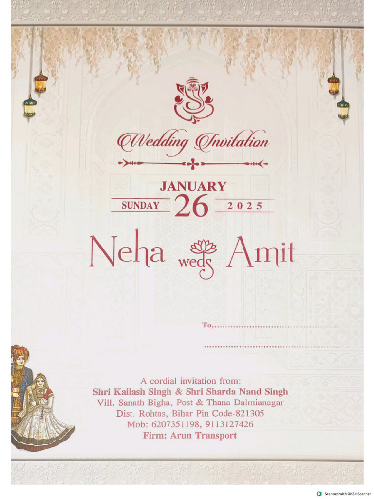 Weading Invitation | PDF