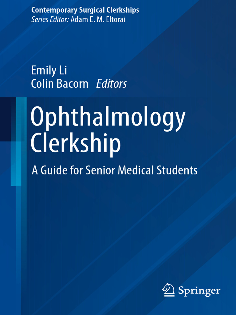 Ophthalmology Clerkship A Guide For Senior Medical Students | PDF ...